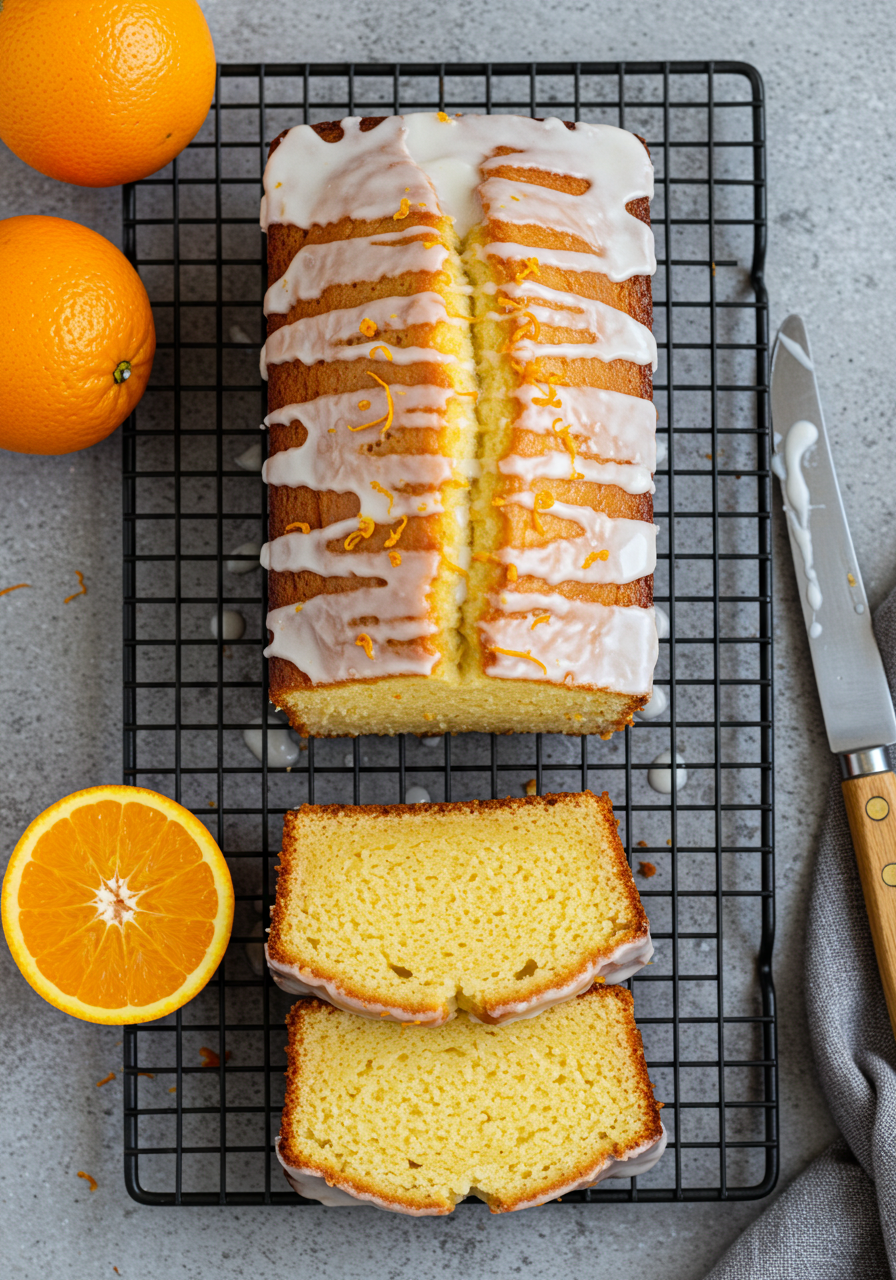 Homemade Orange Bread - Sophiacooking