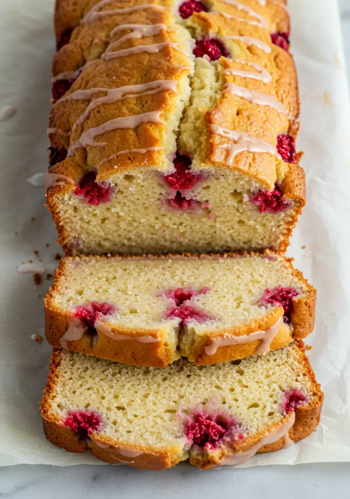 The Best Raspberry Bread - Sophiacooking