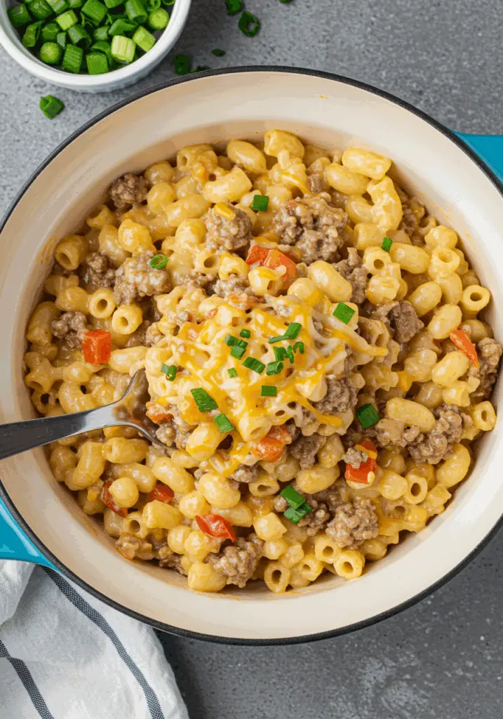 Healthier Homemade One Pot Hamburger Helper - Sophiacooking