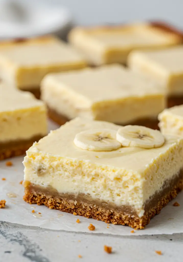 Banana Pudding Cheesecake Squares