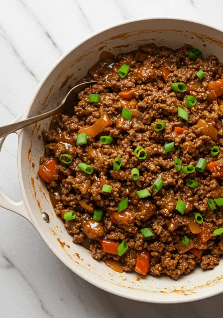 Mongolian Ground Beef