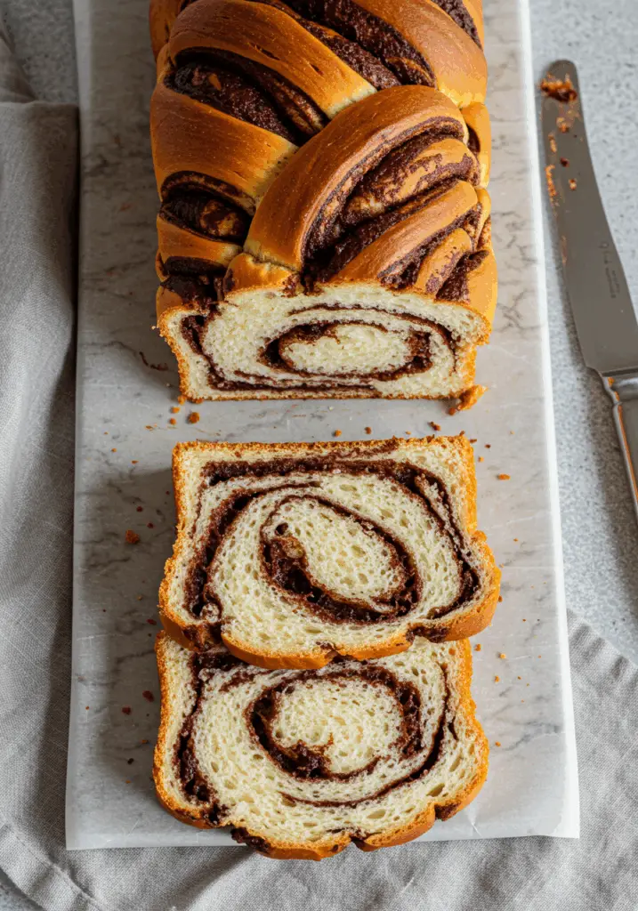 Chocolate Swirl Milk Bread Sophiacooking