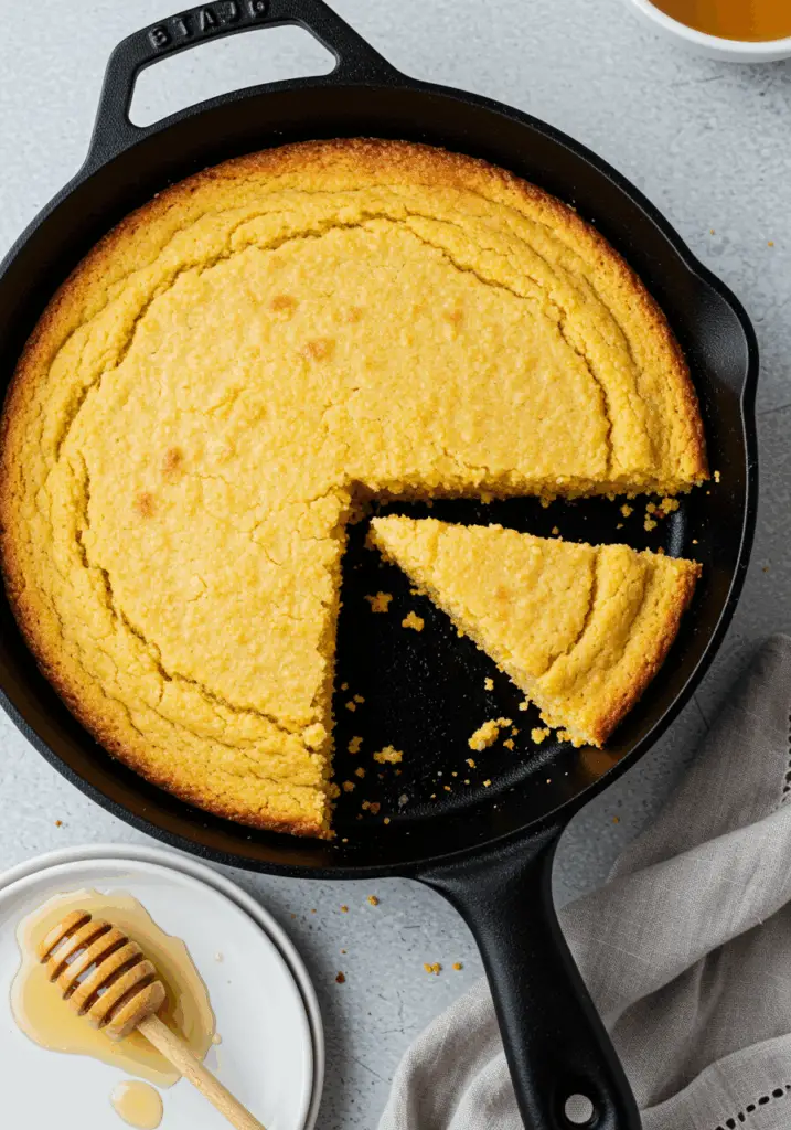 Cast Iron Cornbread - Sophiacooking