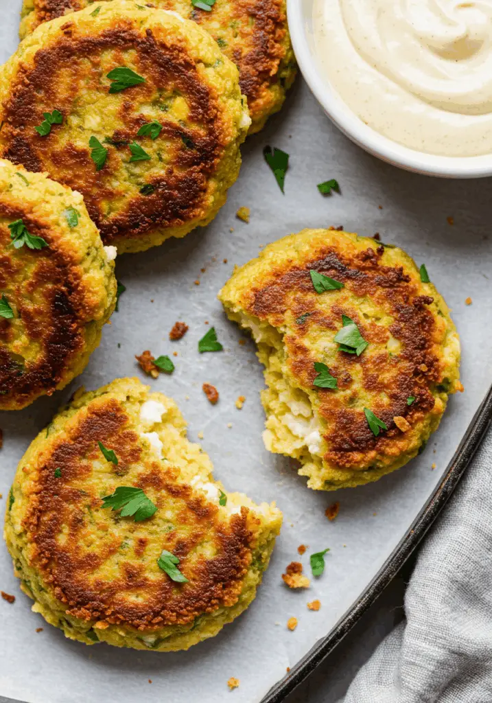 Crispy Cauliflower Patties