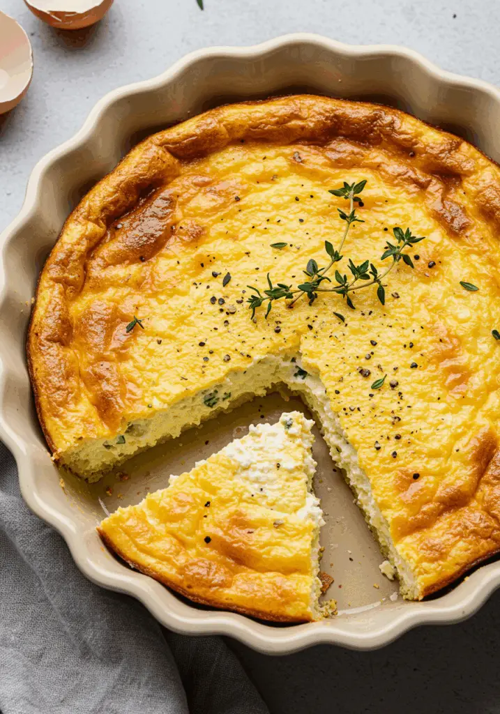 Baked Cottage Cheese Eggs - Sophiacooking