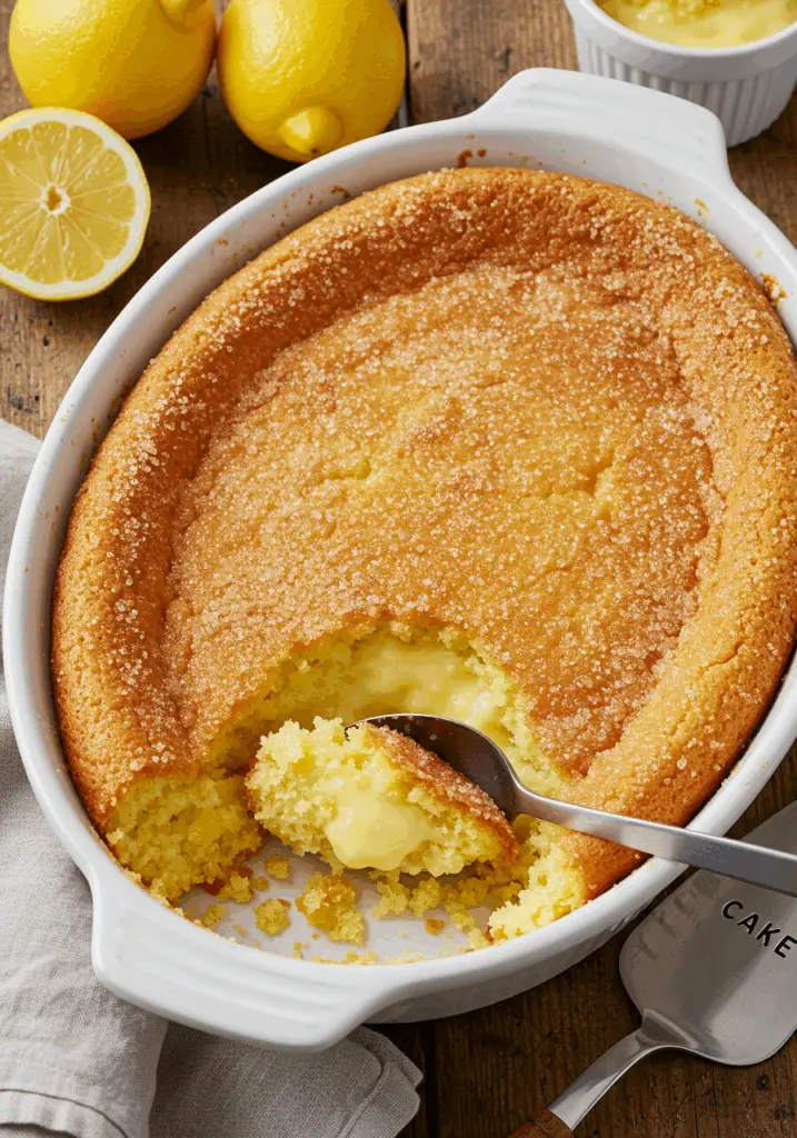 Jamie Oliver Self Saucing Lemon Pudding