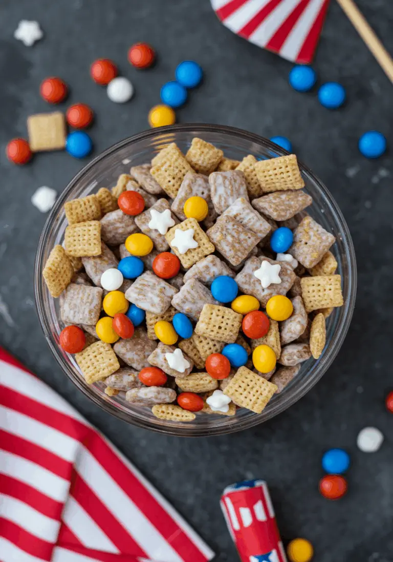 Patriotic Snack Mix - Sophiacooking