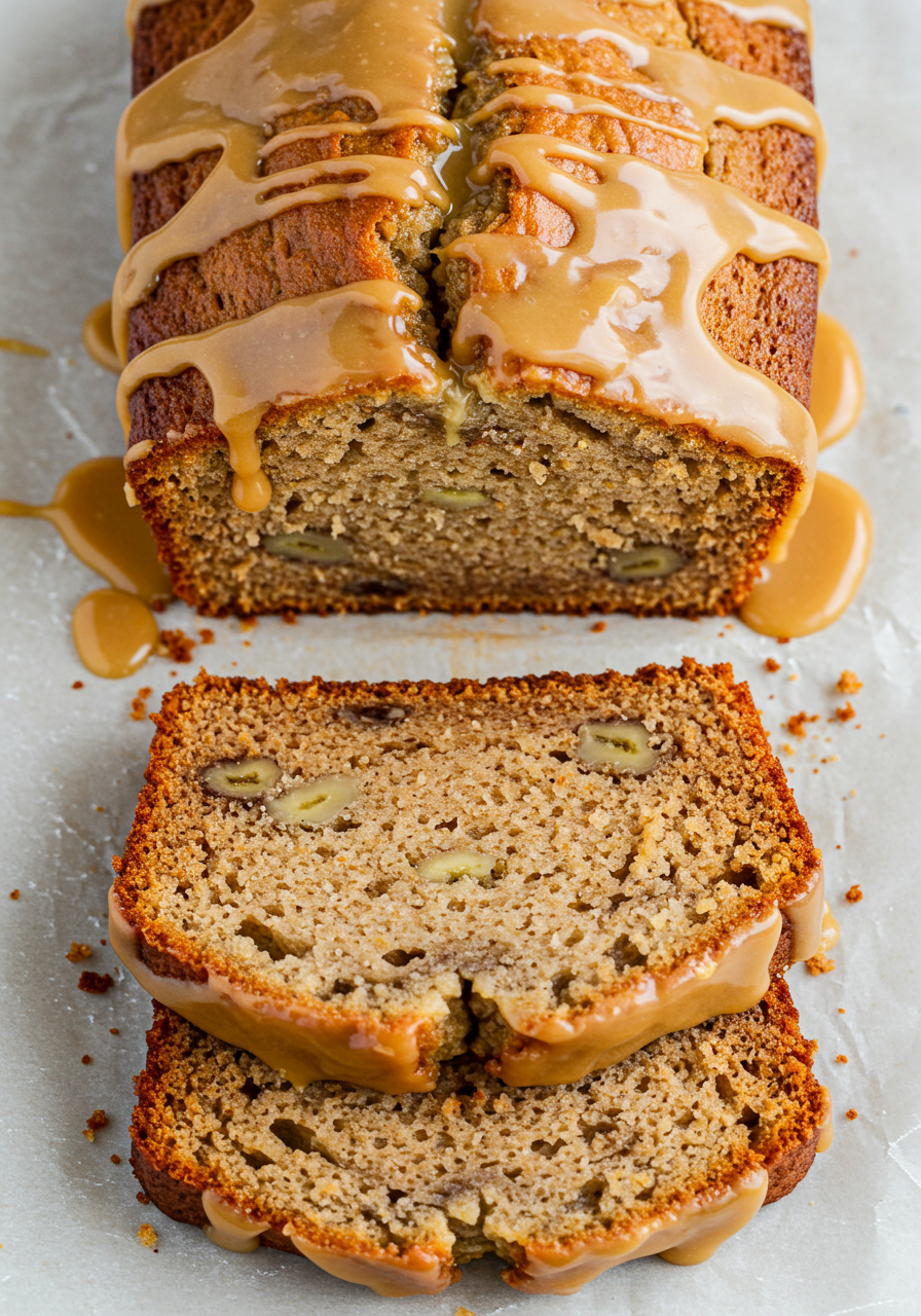 Butterscotch Banana Bread - Sophiacooking