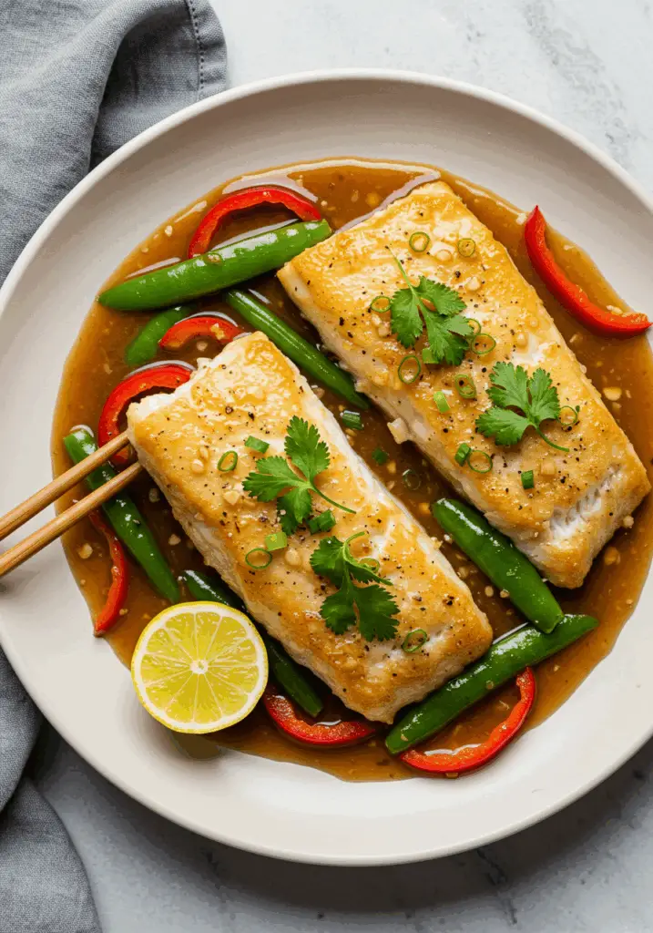 Easy Ginger Soy Cod