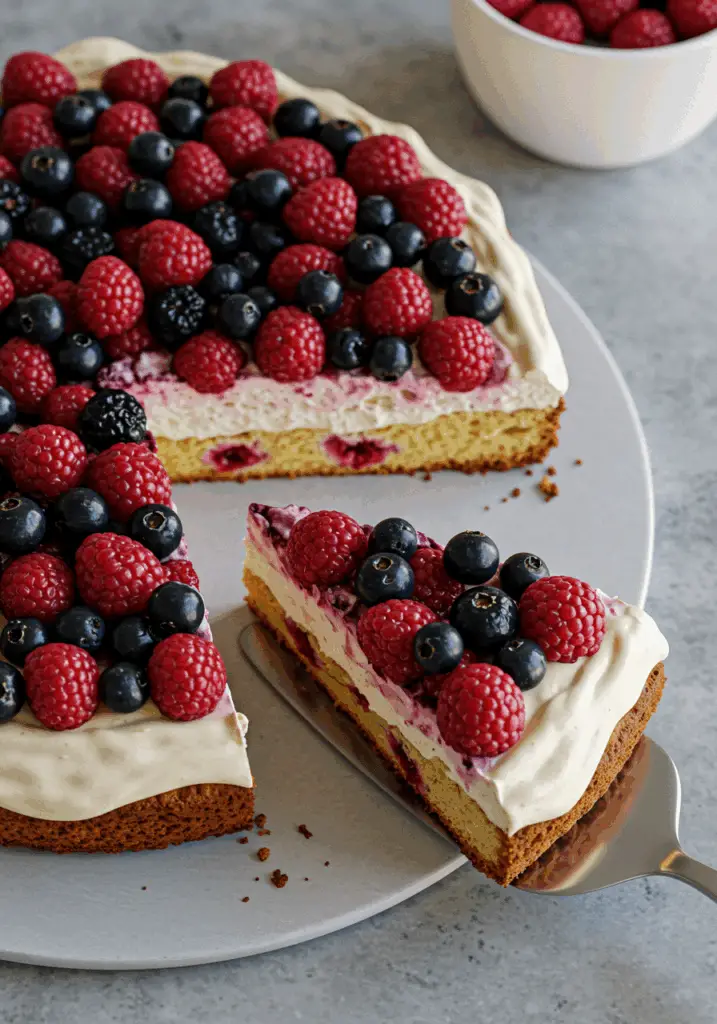Summer Berry Cake - Sophiacooking
