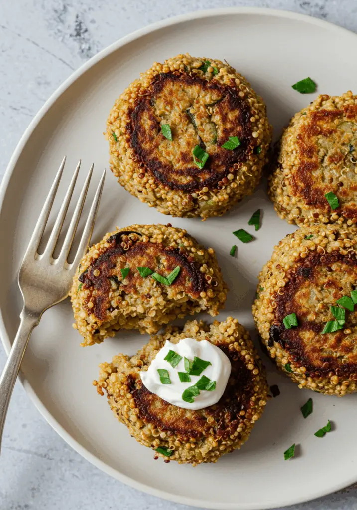 Healthy Quinoa Patties - Sophiacooking