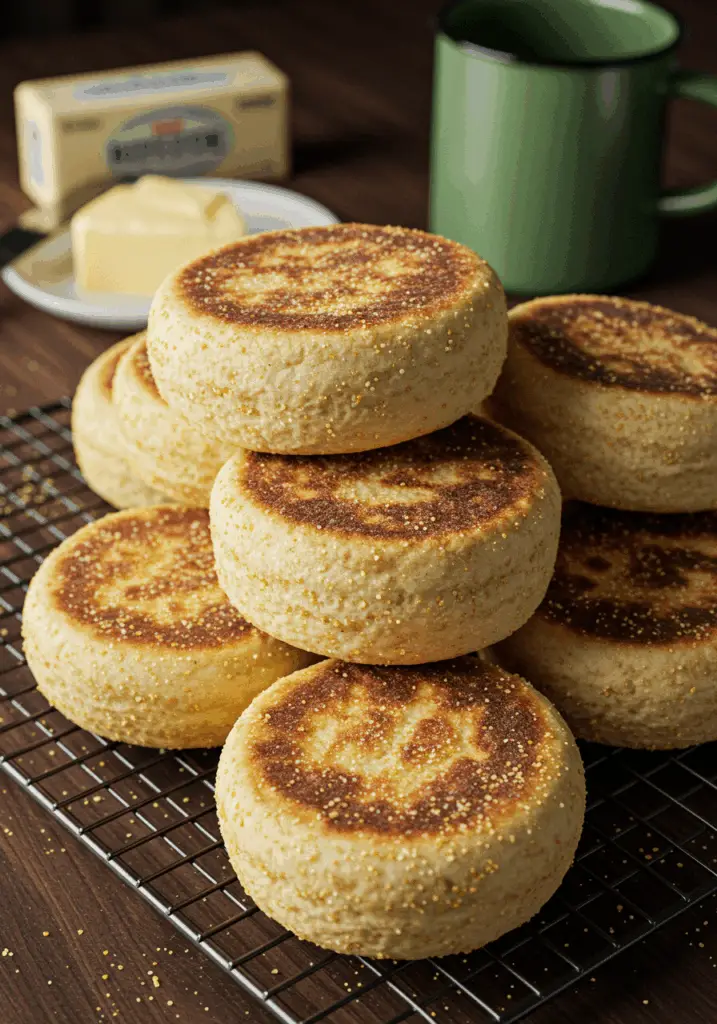 Homemade English Muffins - Sophiacooking