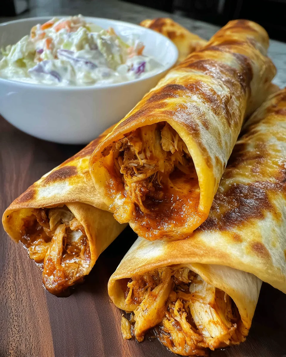 BBQ Chicken Roll Ups