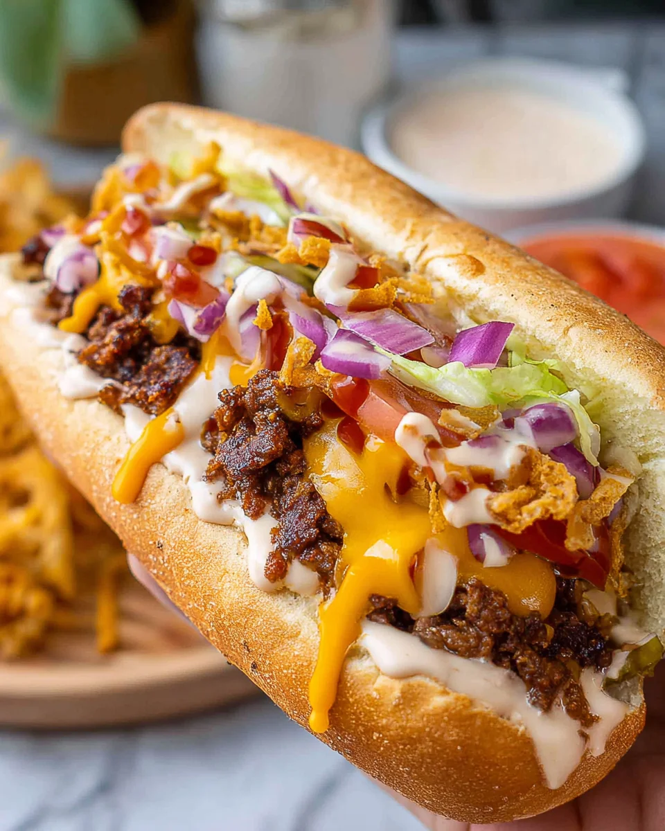 Cheeseburger Subs