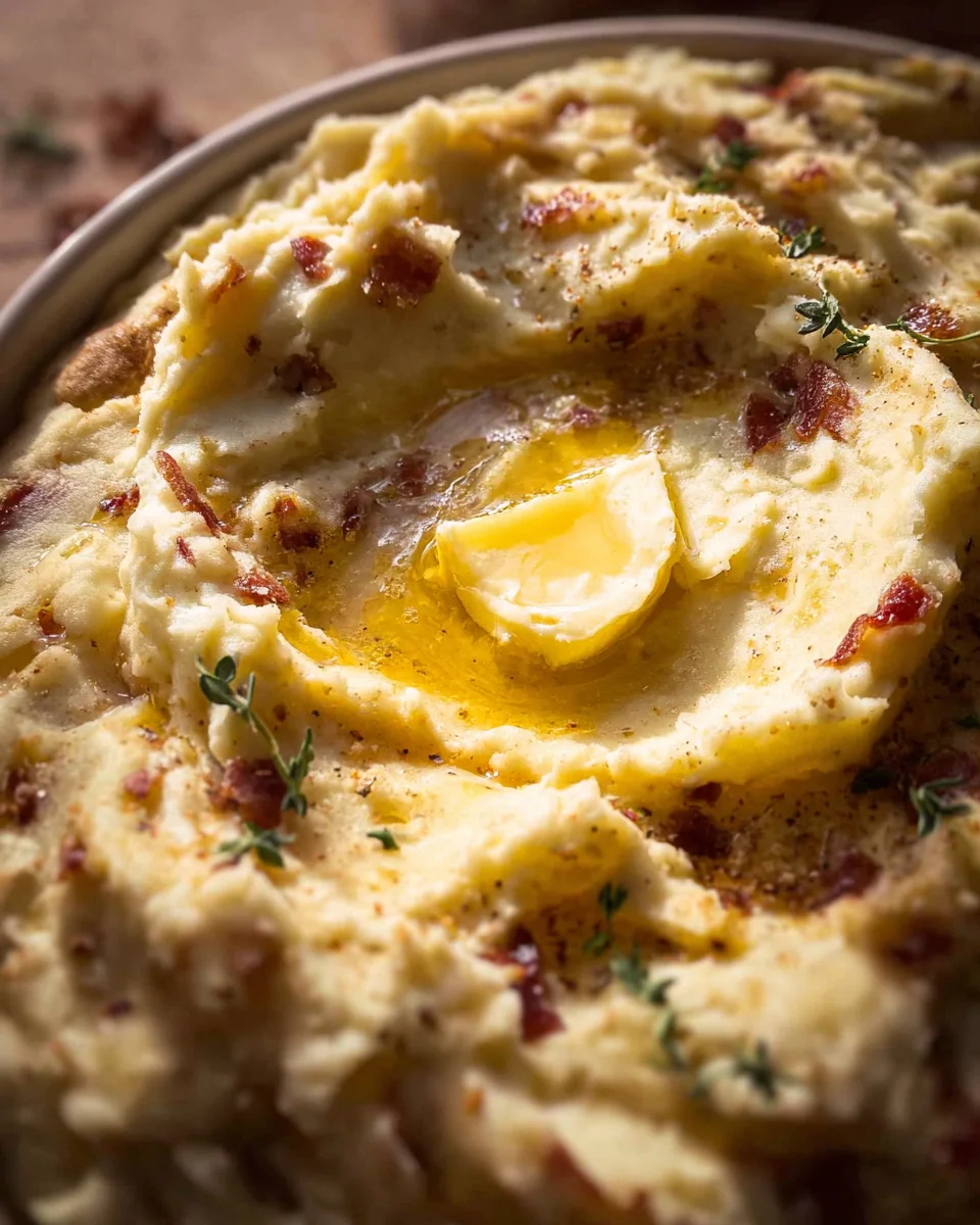 Cowboy Butter Mashed Potatoes