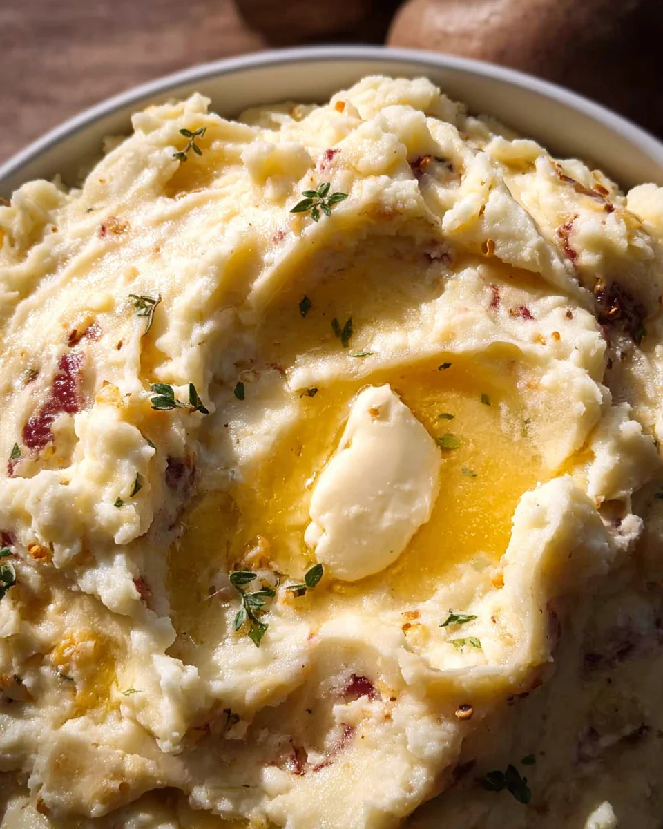 Cowboy Butter Mashed Potatoes