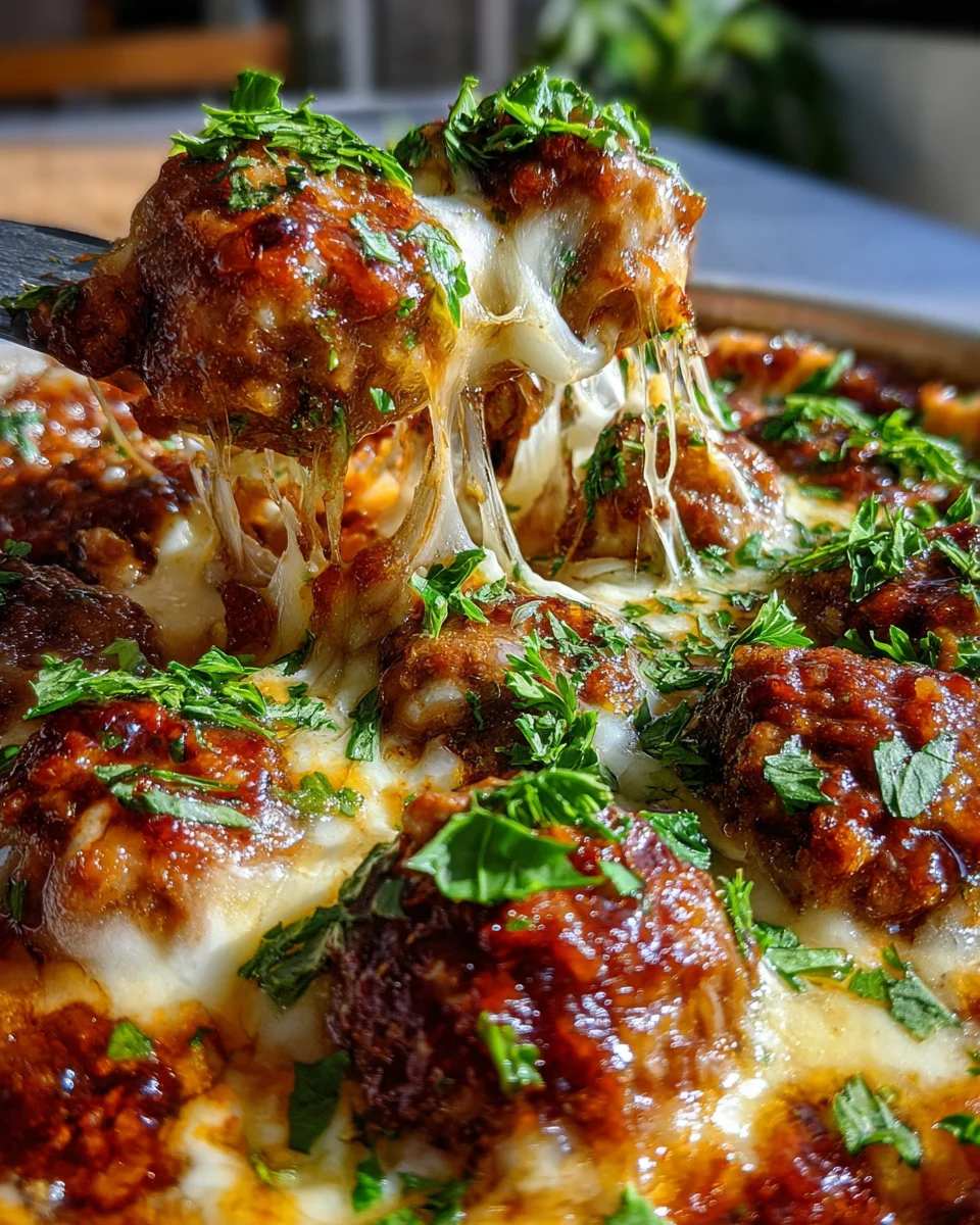 French Onion Meatballs