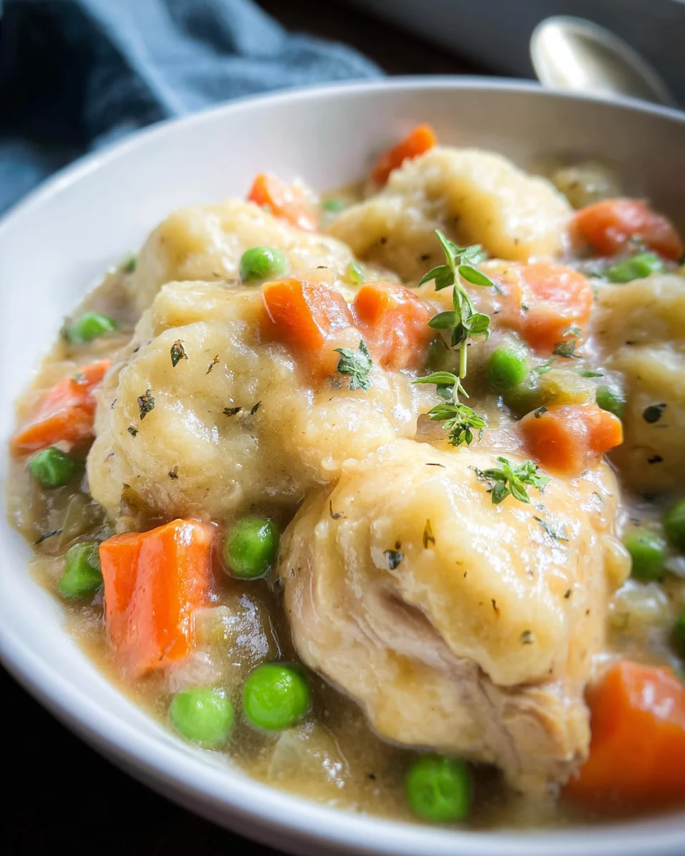 Instant Pot Chicken and Dumplings