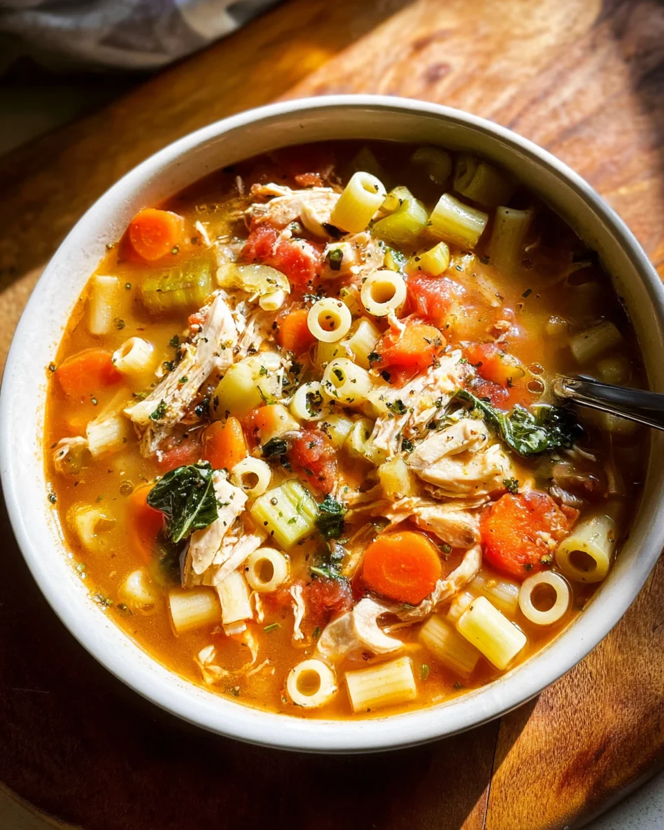 Sicilian Chicken Soup