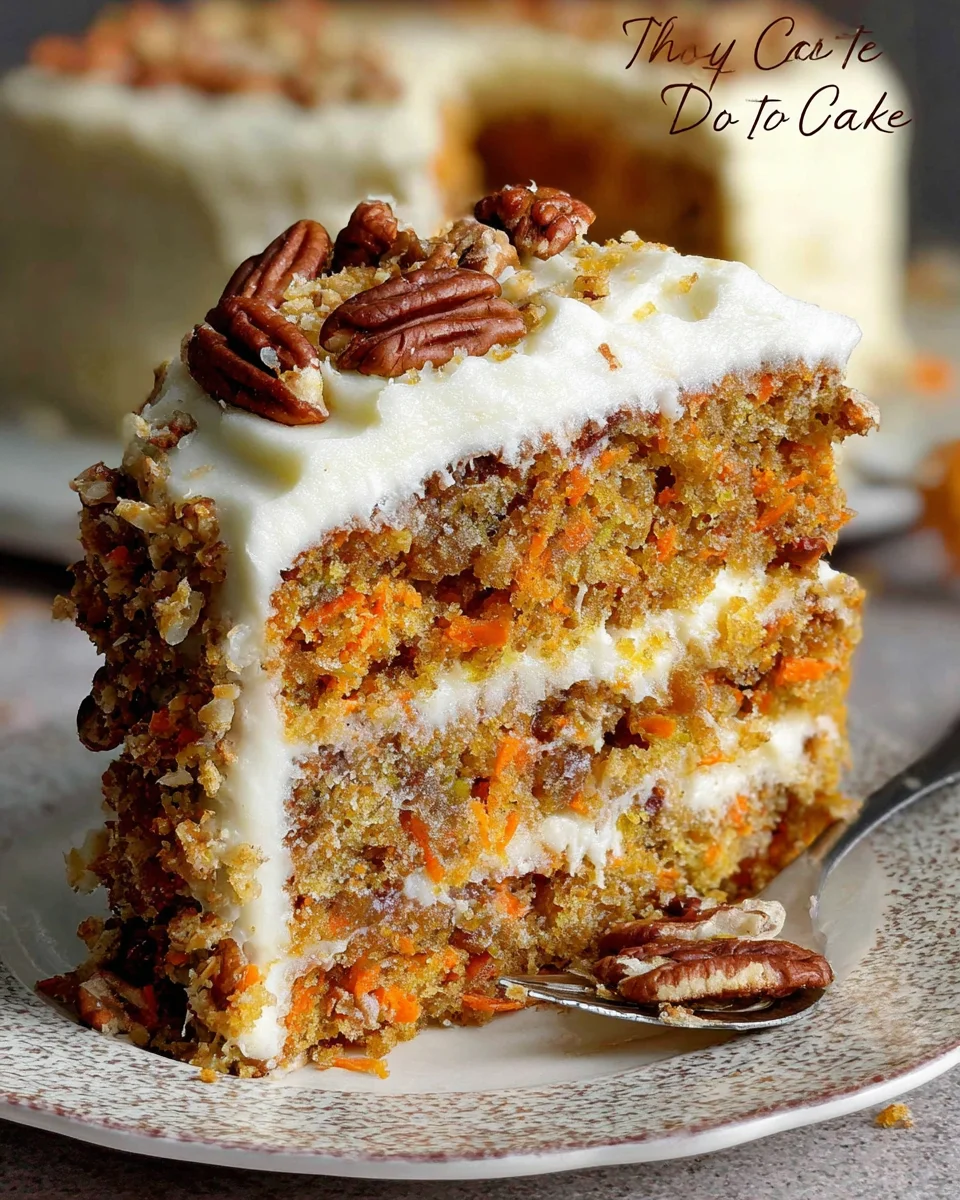 To Die For Carrot Cake