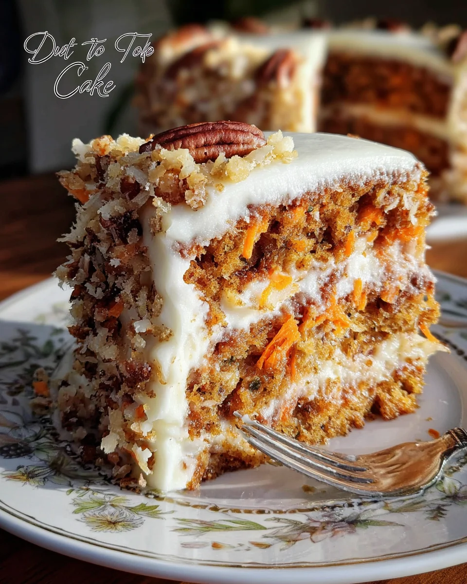 To Die For Carrot Cake