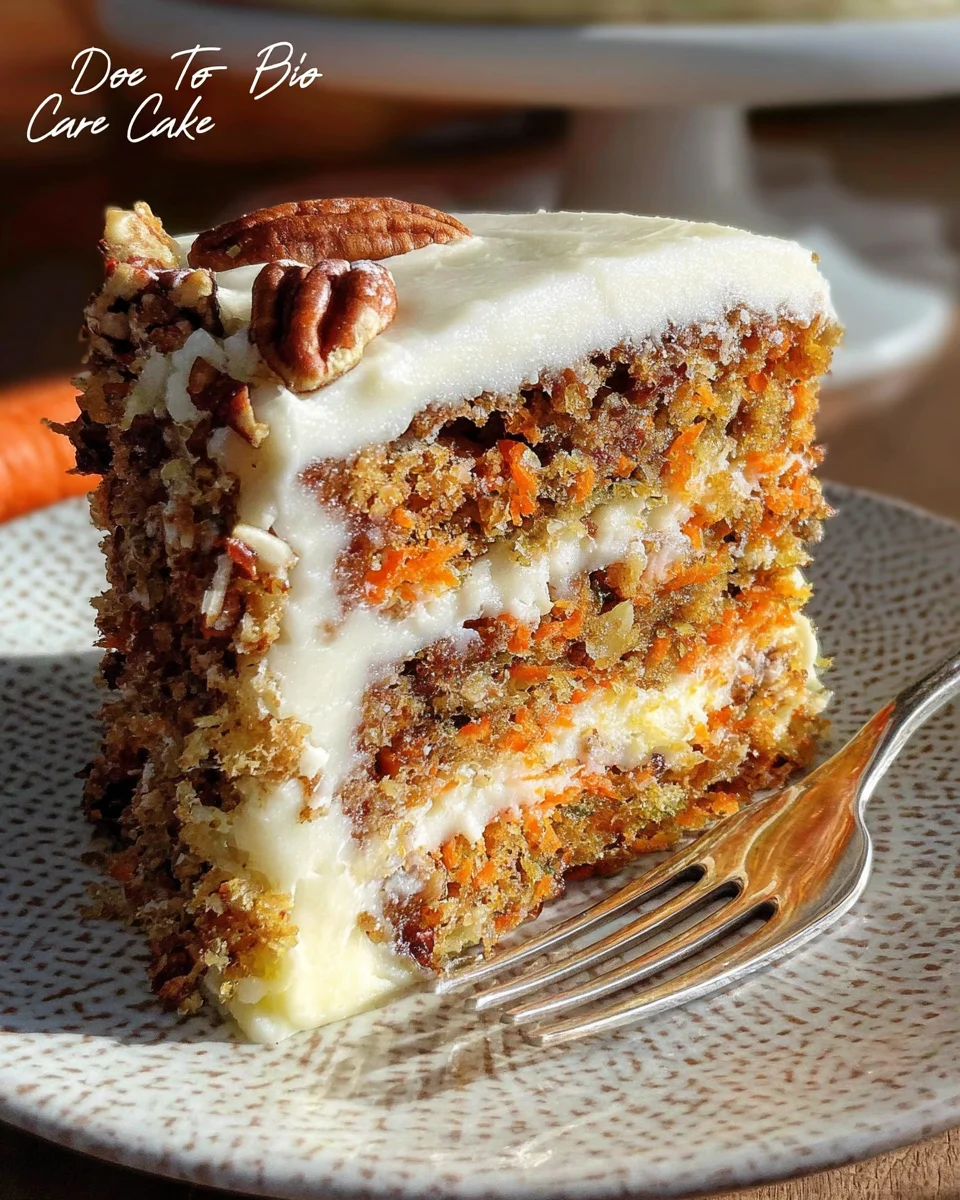 To Die For Carrot Cake