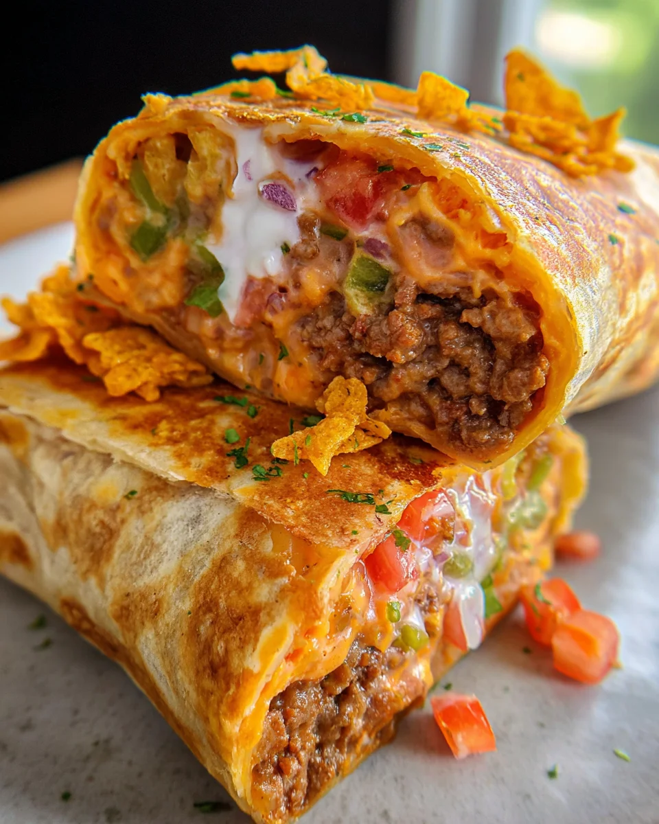 Beefy Nacho Cheese Wrap