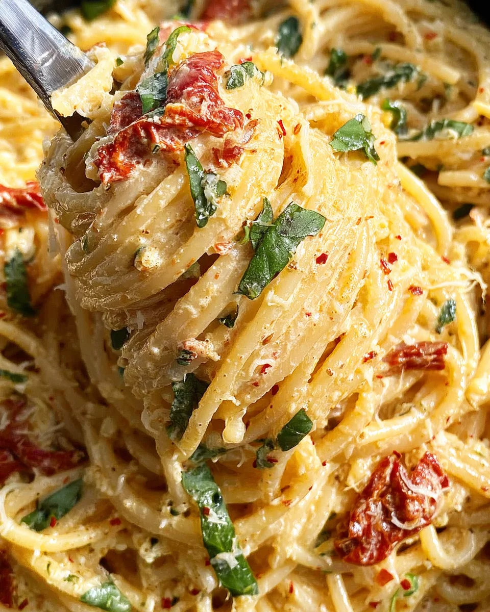 Creamy Tuscan Pasta