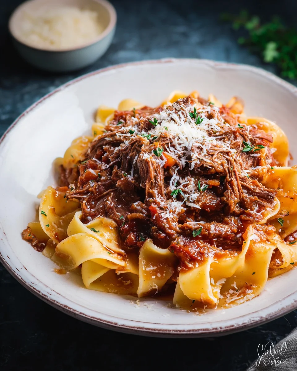 Crockpot Beef Ragu