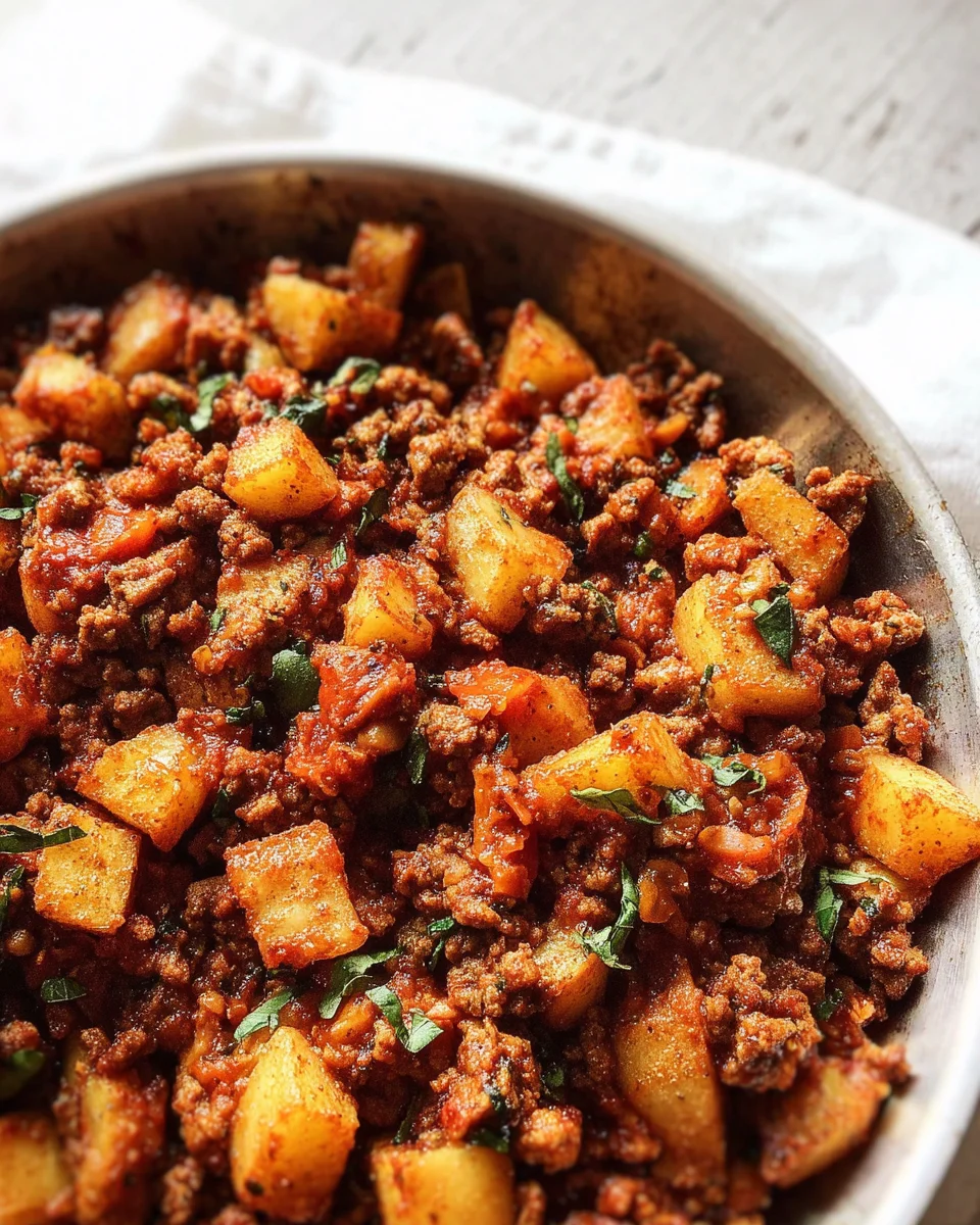 Ground Turkey & Potato Skillet