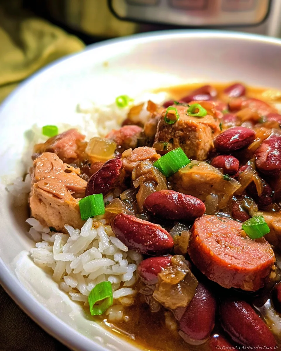 Instant Pot Red Beans and Rice