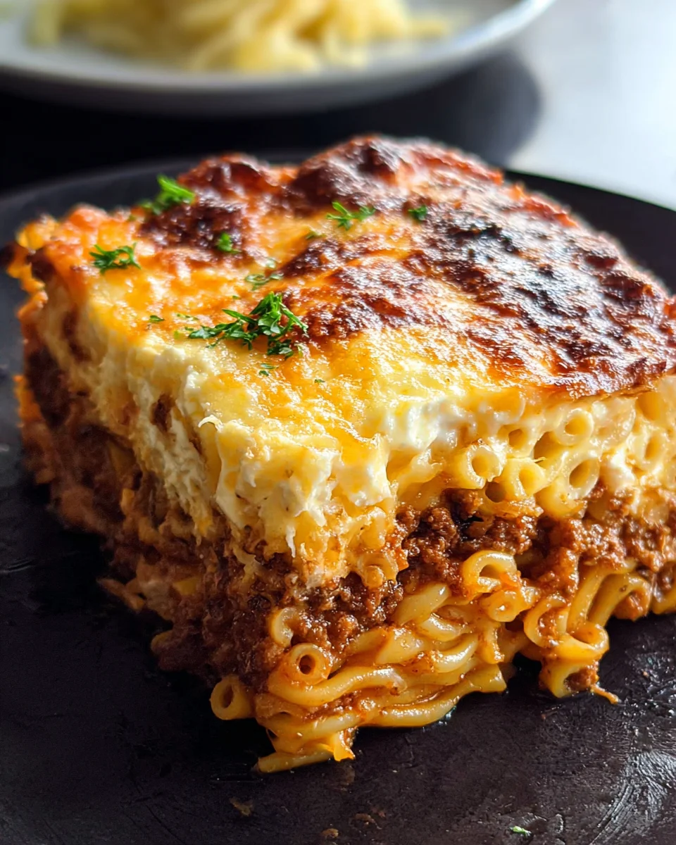 Pastitsio (Greek Lasagna)