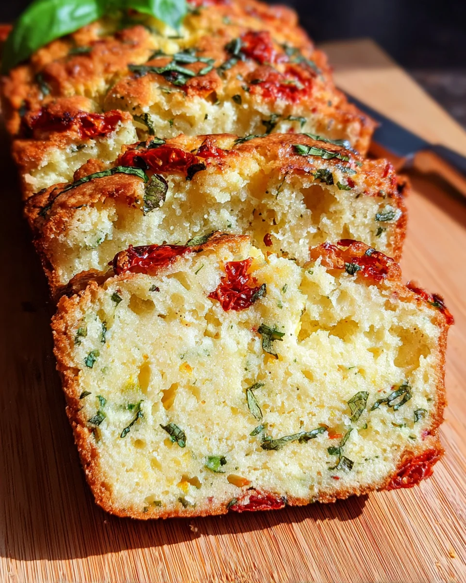 Caprese Quick Bread