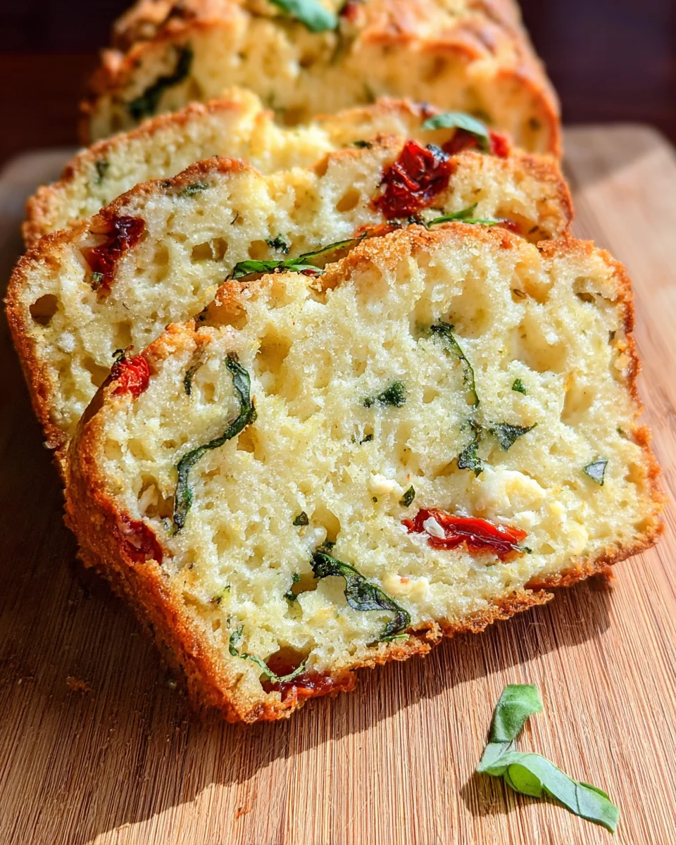 Caprese Quick Bread