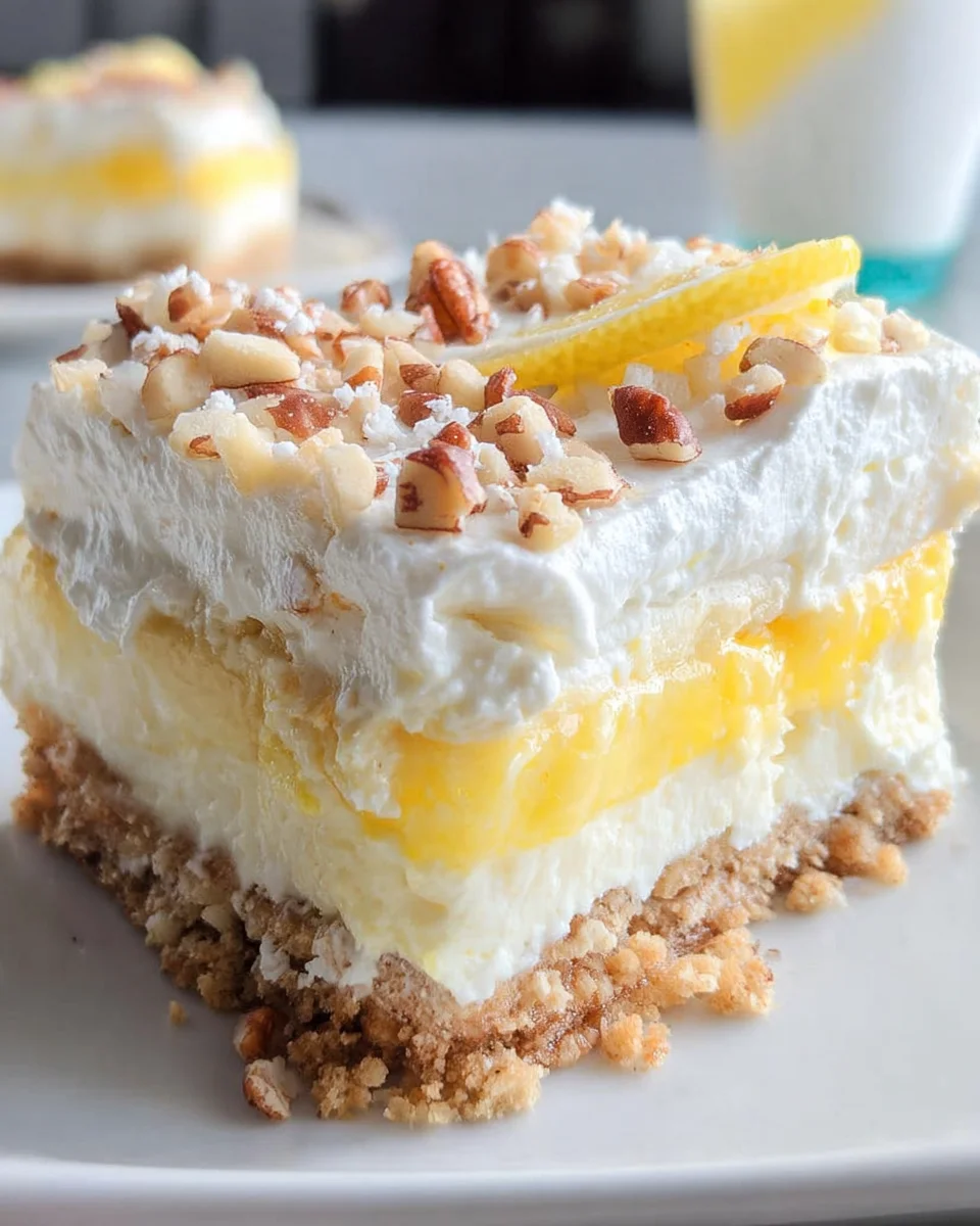 Lemon Lush Dessert