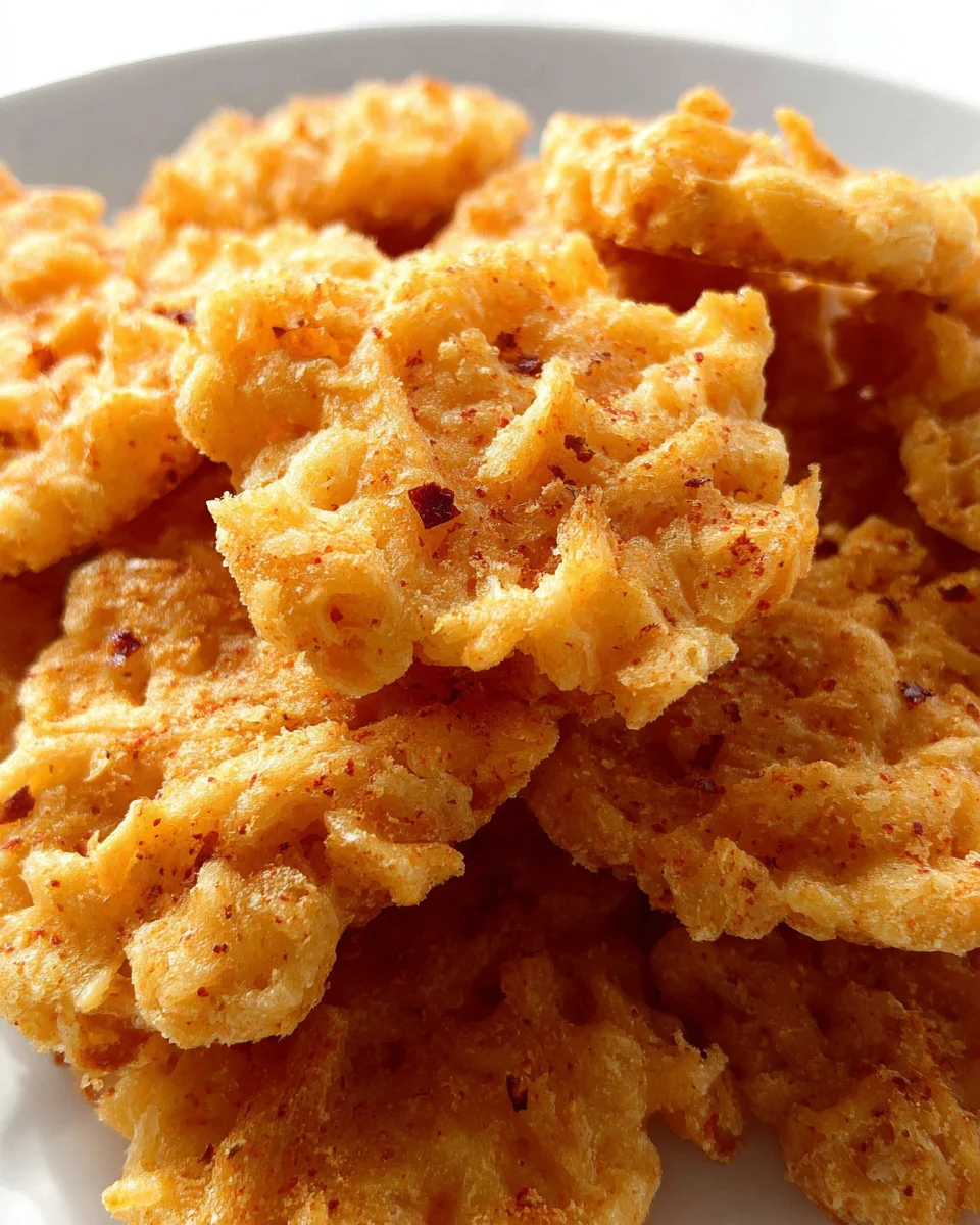 Rice Krispies Cheese Crisps