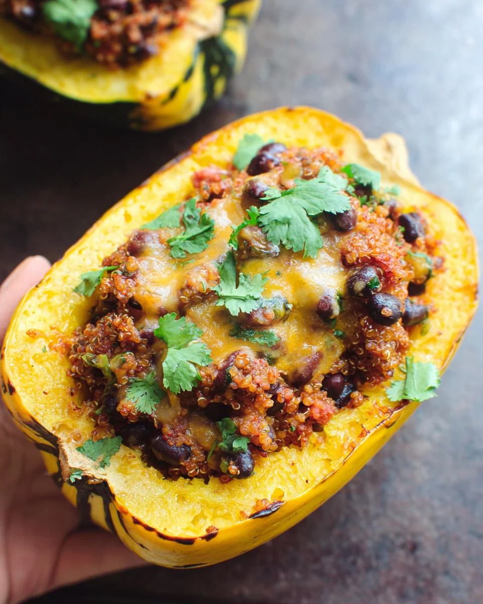Stuffed Delicata Squash