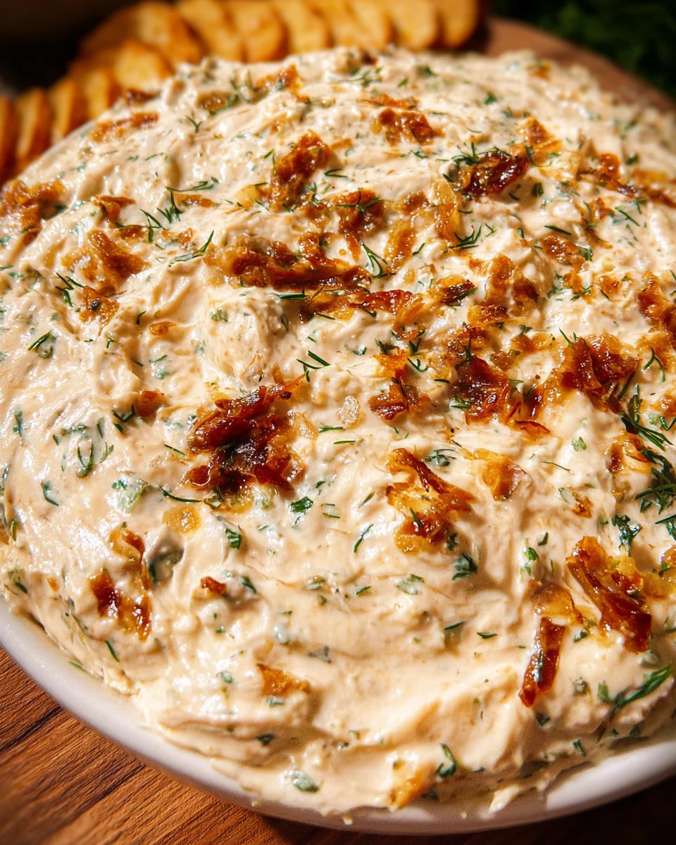 Caramelized Onion Chip Dip