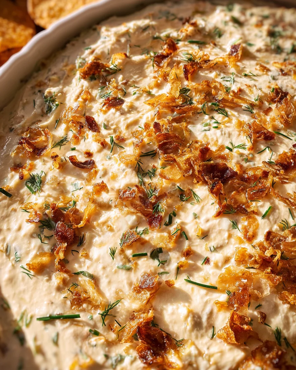 Caramelized Onion Chip Dip