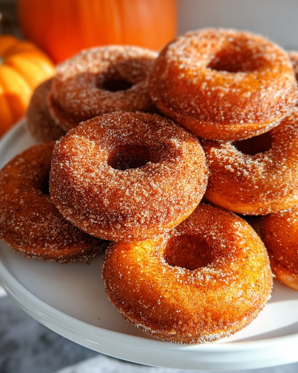 Easy Baked Pumpkin Donuts