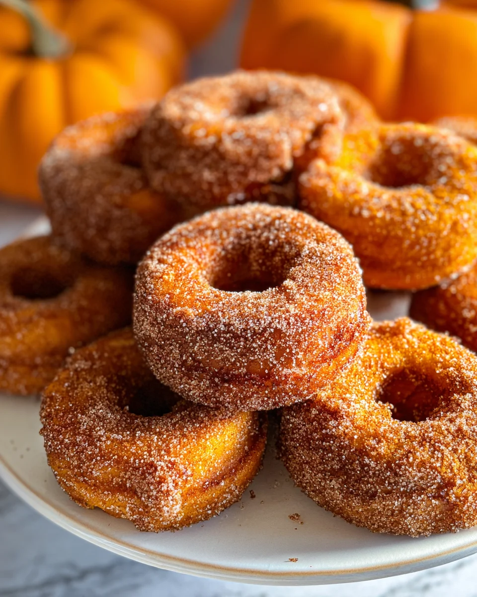 Easy Baked Pumpkin Donuts
