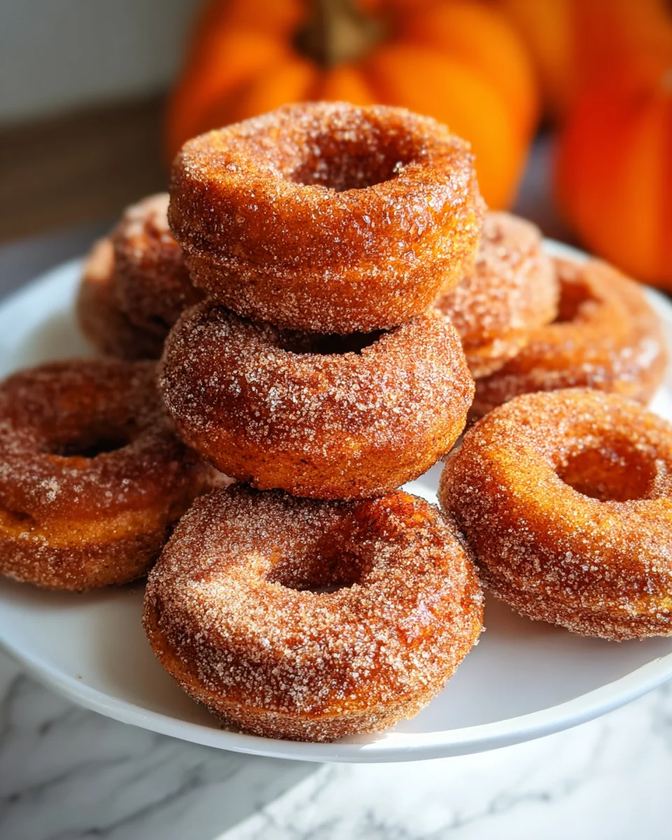 Easy Baked Pumpkin Donuts