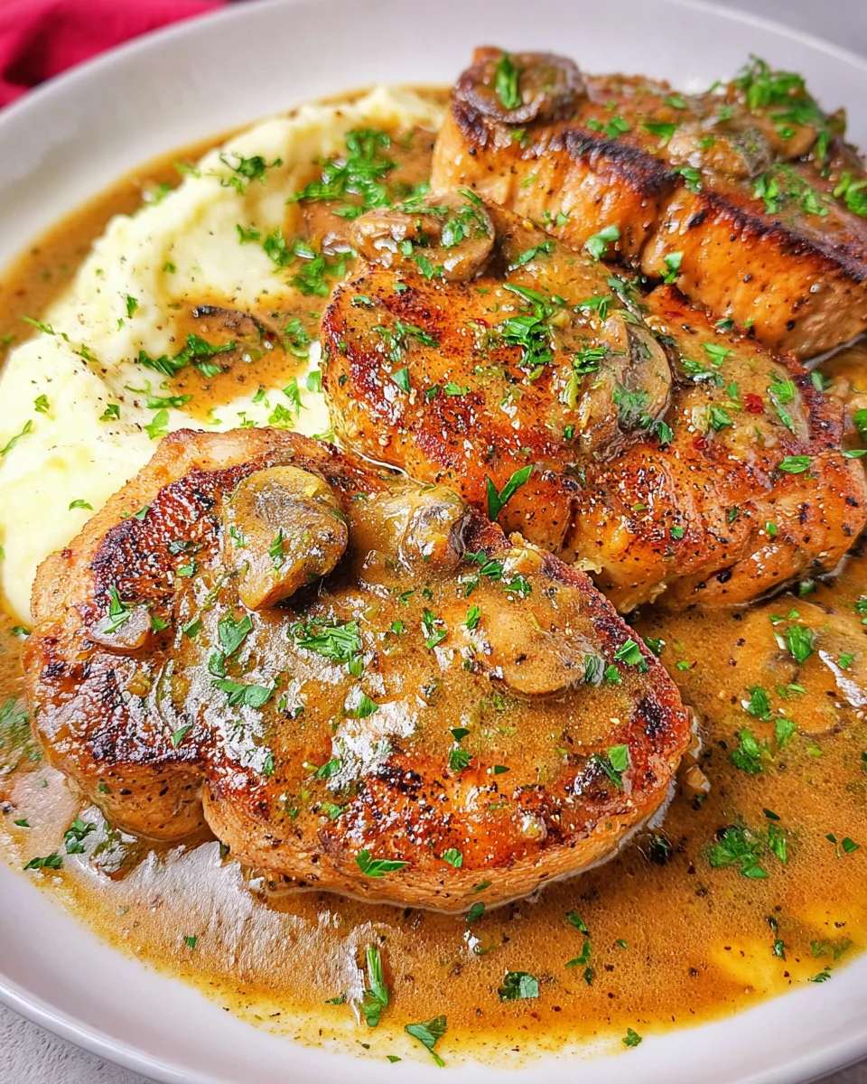 Smothered Turkey Chops
