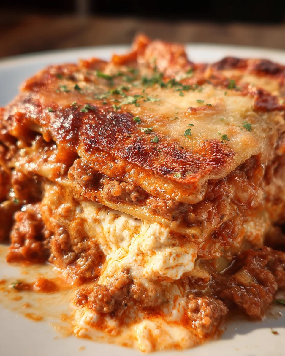 Ultimate Meat Lasagna