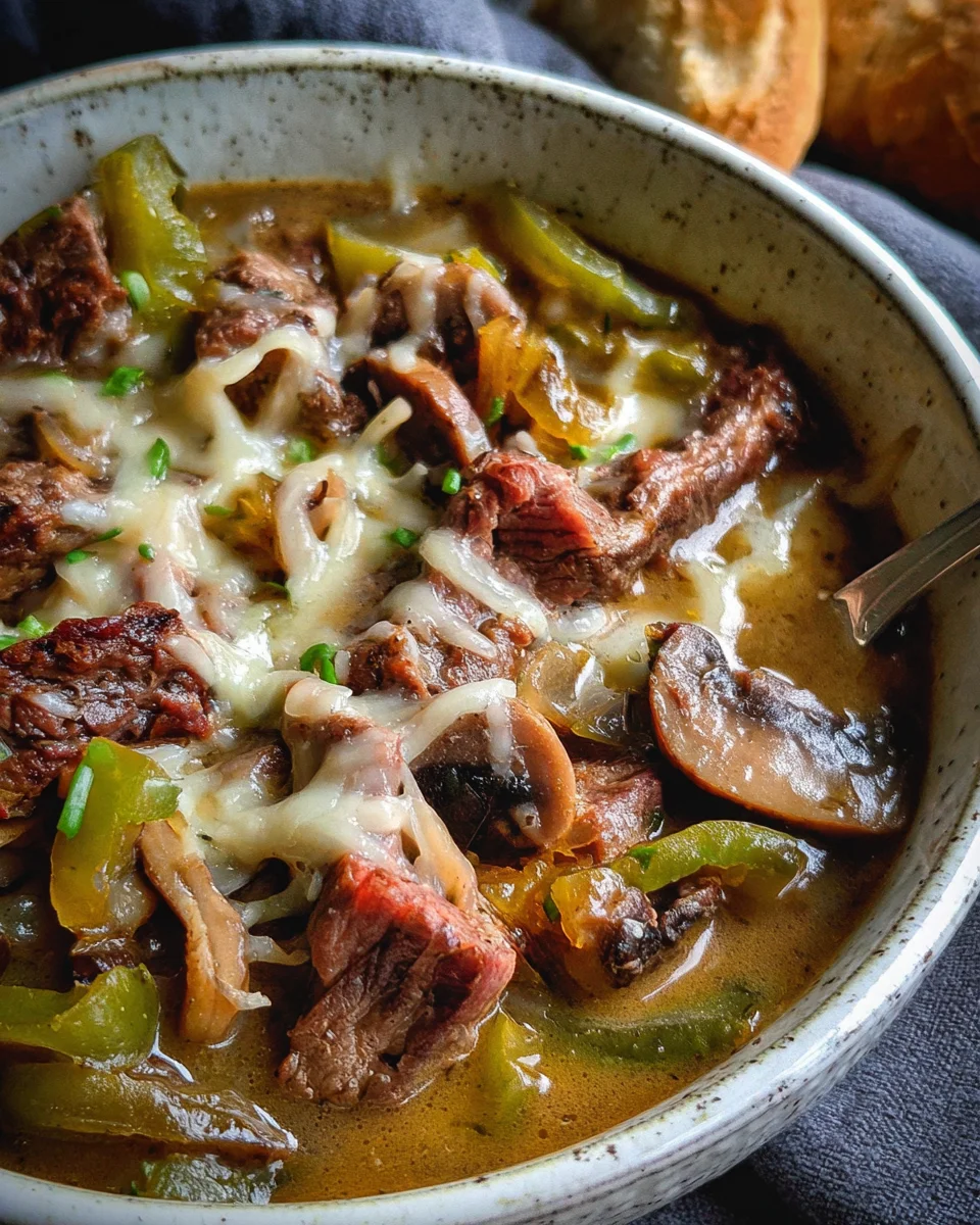 Philly Cheesesteak Stew